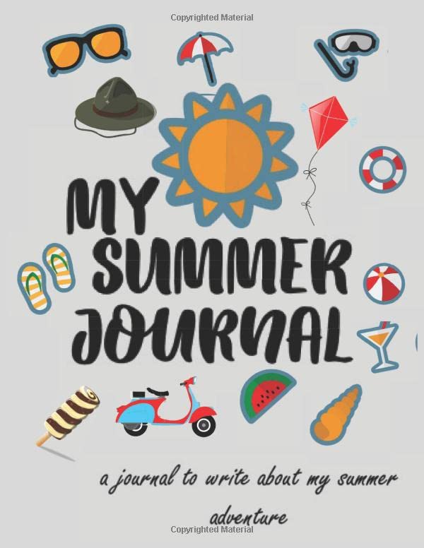 MY SUMMER JOURNAL: A fun-filled guided journal that lets kids keep ...