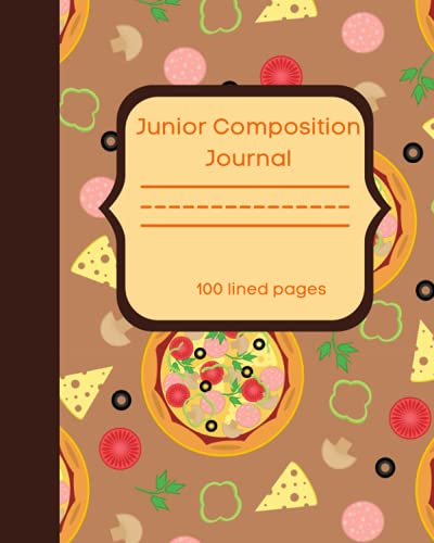 Pizza Junior Composition Journal | Cursive Writing Pages | Handwriting ...