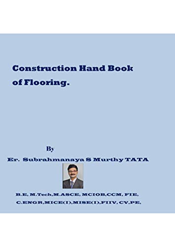 Construction Hand Book of Flooring by Er Subrahmanaya S Murthy TATA ...
