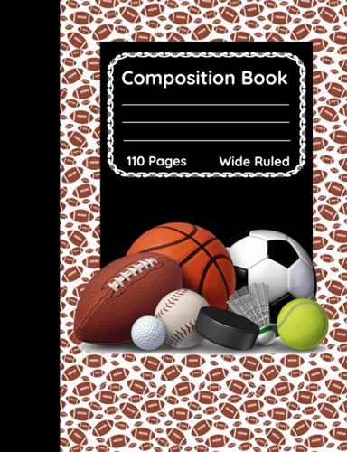 Composition Book: Cute Composition Book for any Boy or Girl who loves ...