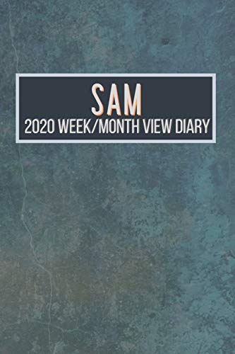 SAM 2020 Week/Month View Diary: January to December 2020 Week and Month ...