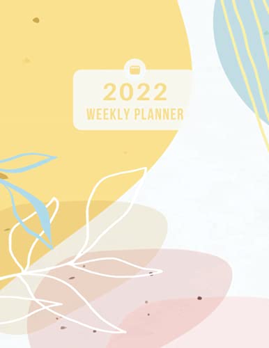 Pastel Weekly Planner: 8.5 X 11 Planner With To Do List, Goals, Habit ...