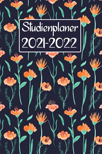 Studienplaner 2021/2022: Semesterplaner und studentenkalender von ...