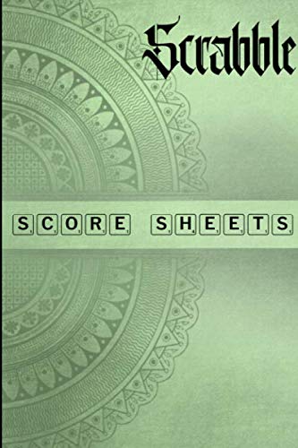 Scrabble Score Sheets: 100 Sheets-Scrabble Board game-Scrabble Score ...