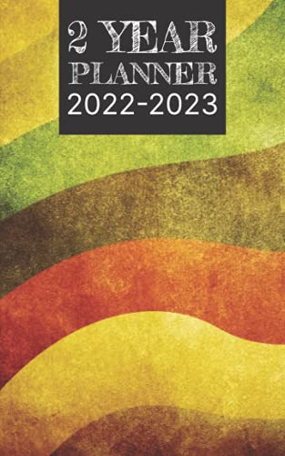 2 Year Planner: 24 Month Pocket Planners/Calendars, Monthly and Weekly ...