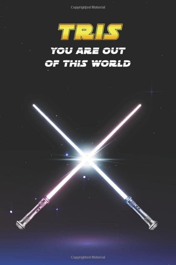 Tris You Are Out Of This World: Unique Personalised Full Lined Sci-Fi ...