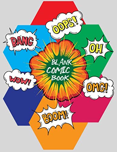 Blank Comic Book Anime: blank comic book blank creates and draw your ...