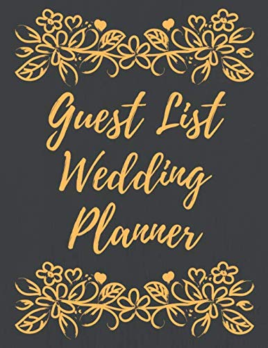 Guest List Wedding Planner: Large Wedding Planner & Organizer -100 ...