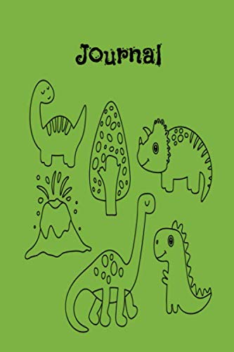 JOURNAL: Dinosaurs - Story Notebook for Kids - Softcover Composition ...