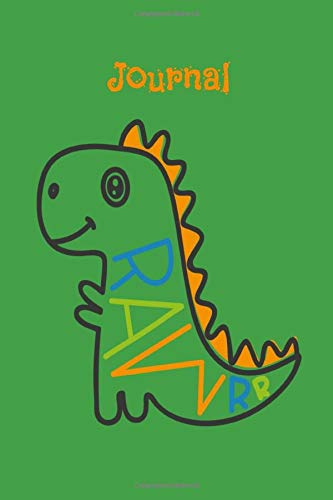 JOURNAL: Dinosaur Journal Blank Lined Writing Sheets Notebook For ...