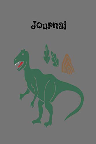 JOURNAL: Dinosaur Journal Blank Lined Writing Sheets Notebook For ...