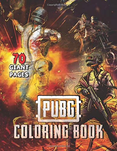 PUBG COLORING BOOK: More than 70 pages from Amazing drawings ...