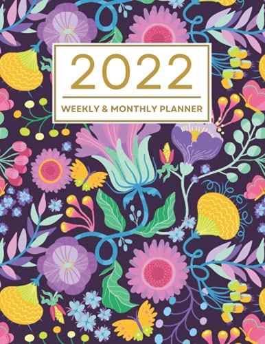 2022 Planner: Weekly & Monthly Planner and Daily Organizer by Collas ...