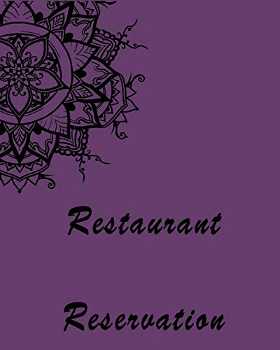 RESTAURANT RESERVATION: ESERVATION BOOK .for restaurants pizza parlor ...