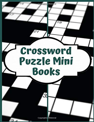 Crossword Puzzle Mini Books: Challenging Crossword Books, A Unique ...
