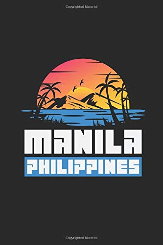 Manila Philippines: Graph Paper Notebook (6" x 9" - 120 pages ...