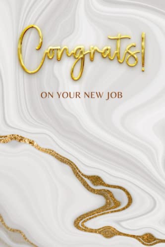 congrats on your new job notebook:congratulations on your new job ...