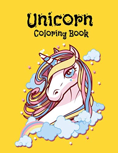 Unicorn Coloring Book: For Kids Ages 4-8 A Fun Kid Workbook Game by ...