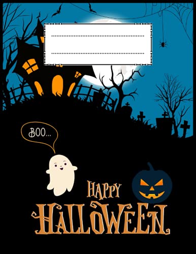 Primary Story Journal Grades k-2 Happy Halloween Cute: Halloween ...