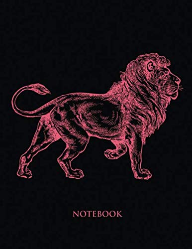 Lion Notebook: Pitman Shorthand Lined Notebook - Large (8.5 x 11 inches ...