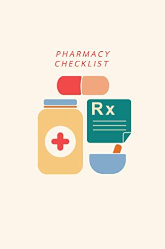 Pharmacy checklist: Medicine icons for pharmacists and pharmacy ...