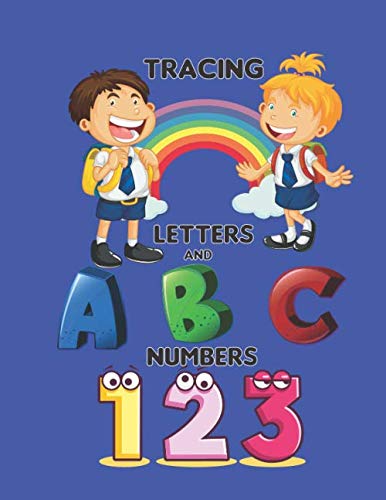 Tracing Letters and Number ABC 123: Handwriting Practice, ABC, 1-10 ...