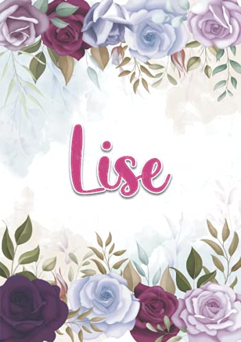 Lise: Carnet de notes A5 | Prénom personnalisé Lise | Cadeau d ...