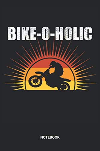 Notebook: Dotted Lined Dirt Bike Themed Notebook (6x9 inches) ideal as ...