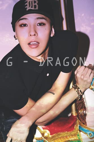 G-Dragon Notebook: 110 Wide Lined Pages - 6" x 9" - Planner, Journal ...