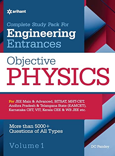 Objective Physics Vol 1 For Engineering Entrances by D.C. Pandey ...