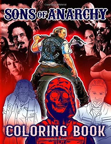 Sons Of Anarchy Coloring Book: Stress Relieving Coloring Books For ...
