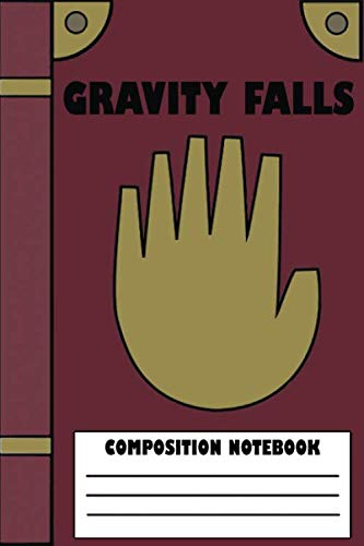 Gravity Falls Notebook : Blank lined notebook with for gravity fall ...