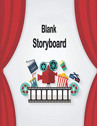 Storyboard Notebook: Blank Storyboard Notebook Sketchbook for ...