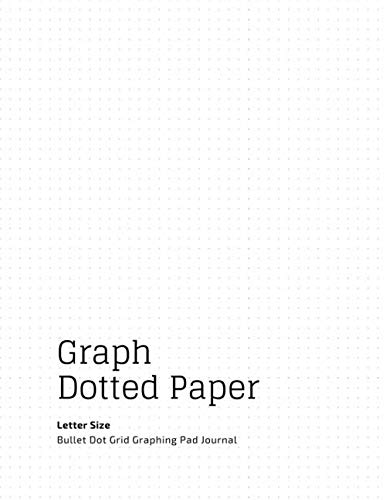 Graph Dotted Paper 8.5 X 11 Rosegold Notebook Letter Size Bullet Dot ...