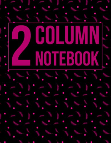 2 Column Notebook: Two Column Lined Notebook Journal by Rongh Press ...