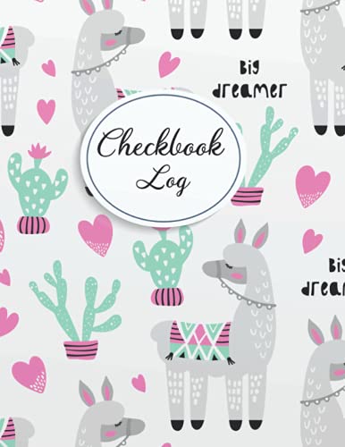 Checkbook Log: Check Book Register for Personal Checkbook Transactions ...