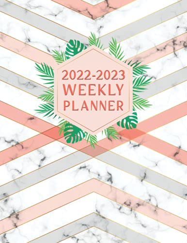 2022-2023 Weekly Planner: 2 Year Weekly Monthly Agenda Organizer ...