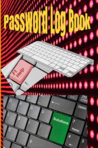Password Log Book: Title PASSWORD TRACKER: Log Book To Protect ...