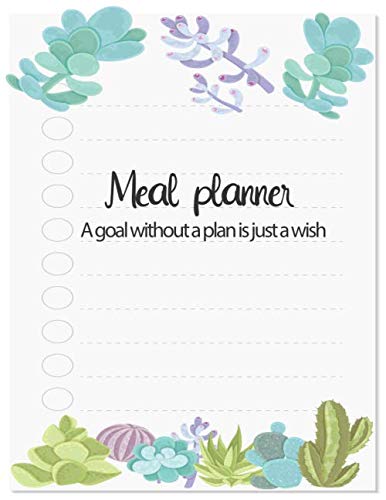 Meal planner A goal without a plan is just a wish: Gratitude with ...