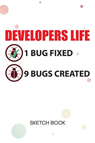 SKETCHBOOK: Software Developer Notebook Journal BLANK Paper A5 6x9 120 ...