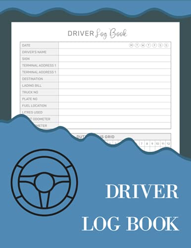 Driver Log Book: Daily Driver's Log Book to Record Vehicle Maintenance ...