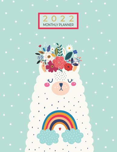 2022 Monthly Planner: See It Bigger Plan Ahead 12 Month Calendar ...