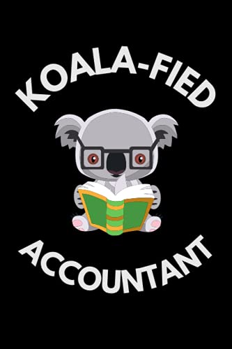 Koala-fied Accountant: Funny Accounting Notebook With Lined Pages, A ...