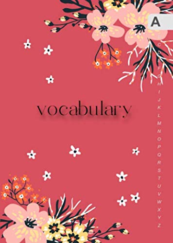 Vocabulary: B6 Notebook 2 Columns Small | A-Z Alphabetical Index ...