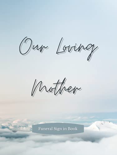 Funeral Sign in Book: Funeral Guest Book for Memorial Service ...