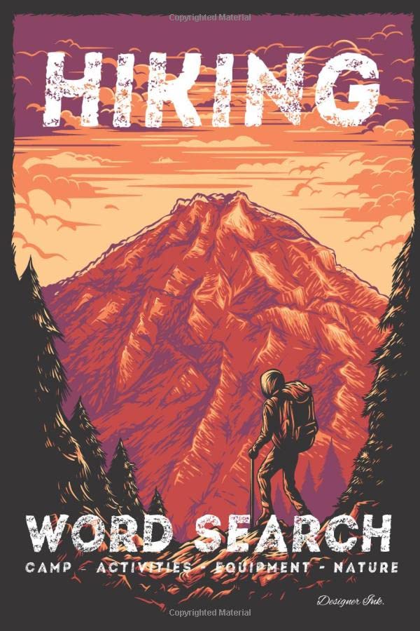 Hiking Word Search Free Printable - Word Search Maker