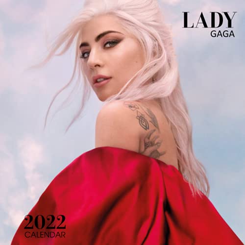 Lady GaGa Calendar 2022: Lady GaGa 2022 Planner with Monthly Tabs and ...