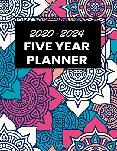 Five Year Planner 2020-2024: Monthly Notebook, Book, Planner, Organizer ...