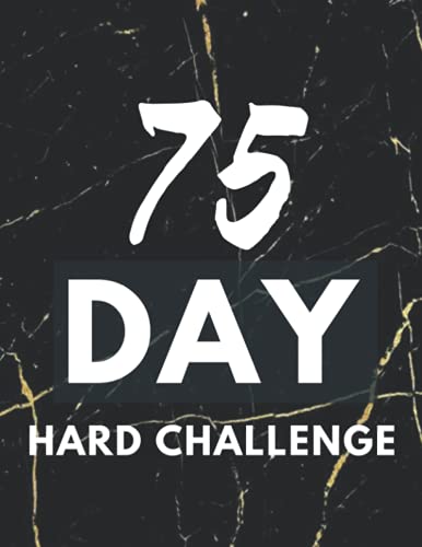 75 Day Hard Challenge Book: Yes You Can, 75 Day Hard Challenge, 75 Hard ...