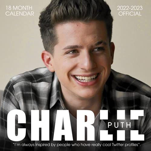 Charlie Puth Calendar 2022: Charlie Puth OFFICIAL calendar - 2022 ...